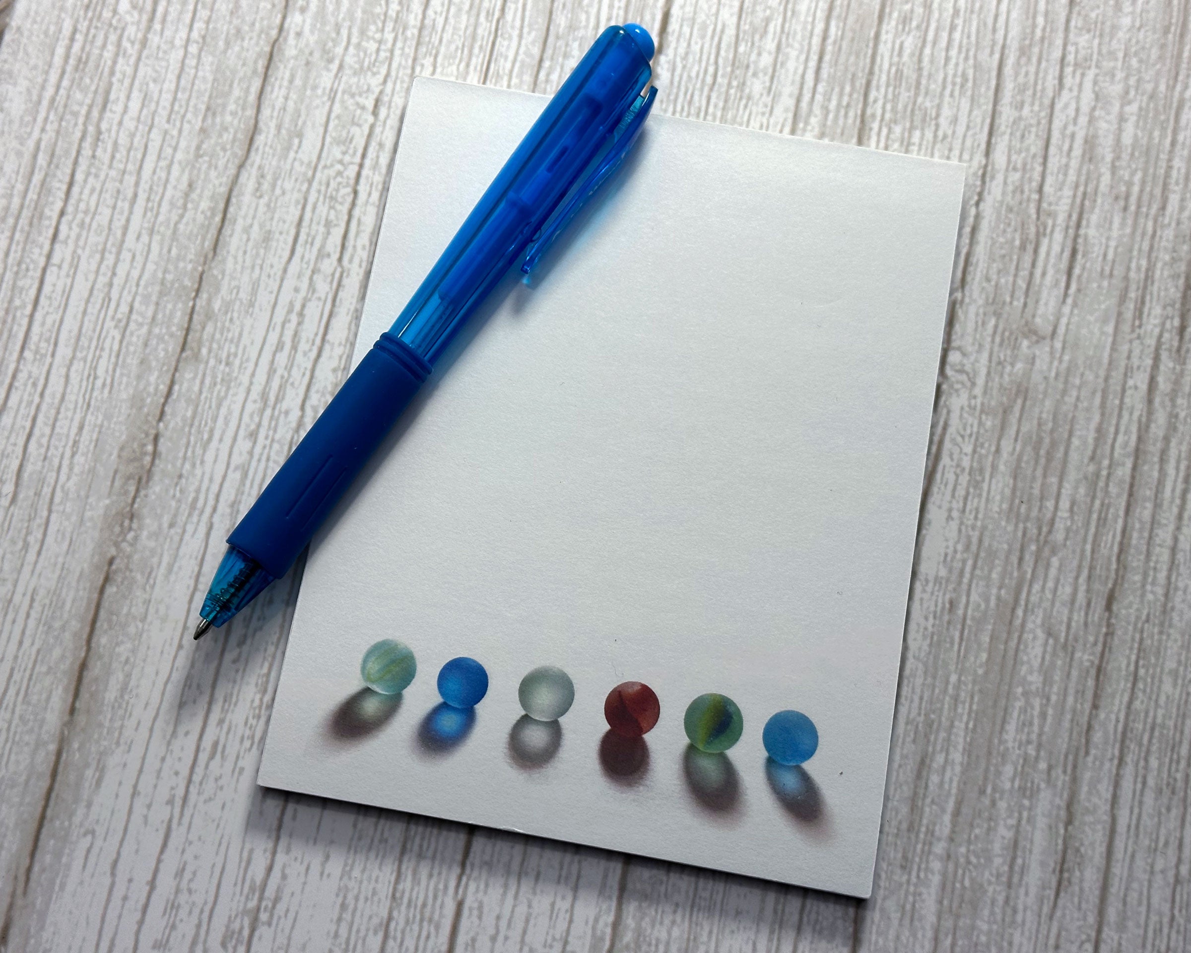 Sea Glass Marbles Note Pad – Beachcombing Magazine