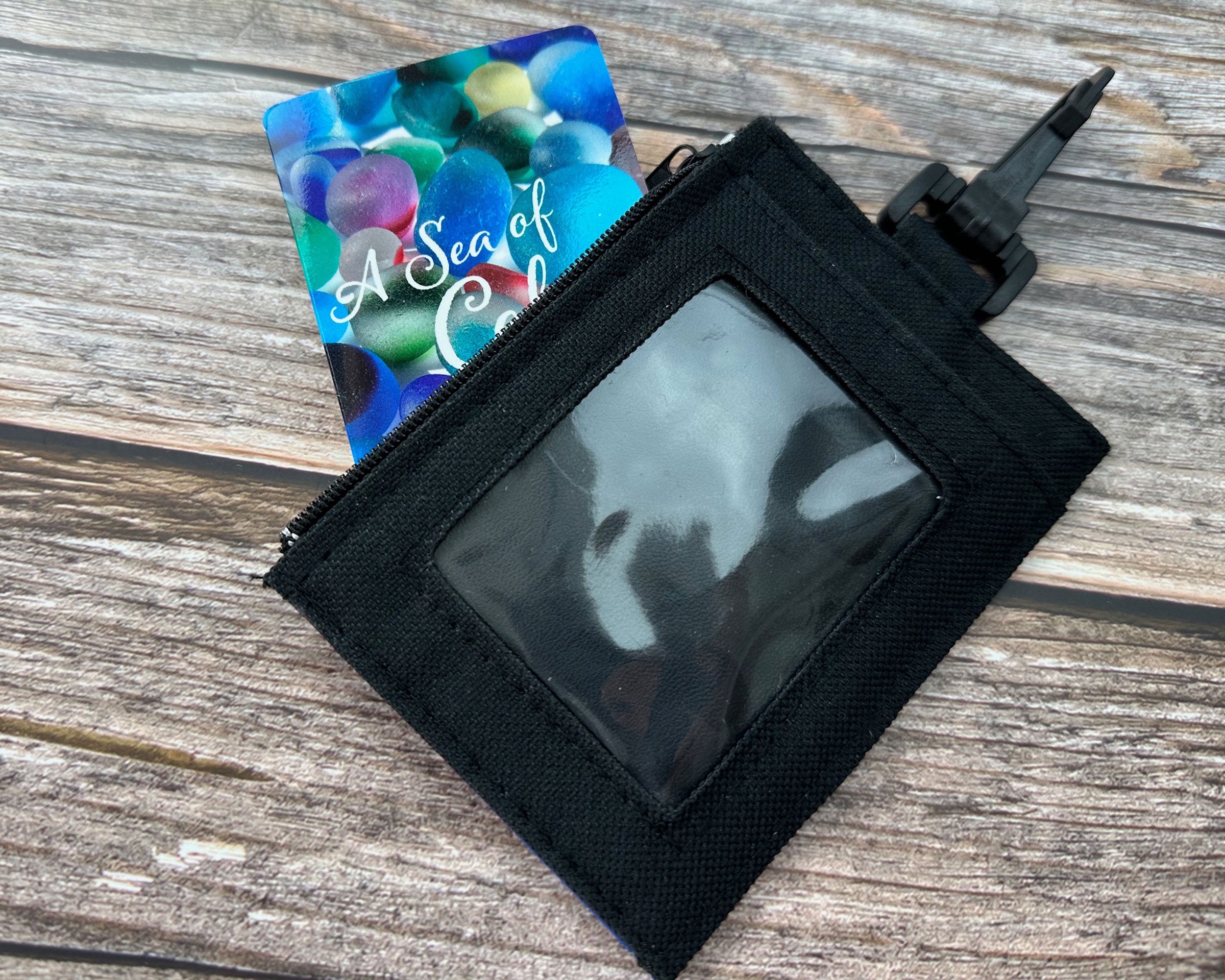 A Sea of Colors Laminated Wallet Card - Color Chart of Sea and Beach G ...